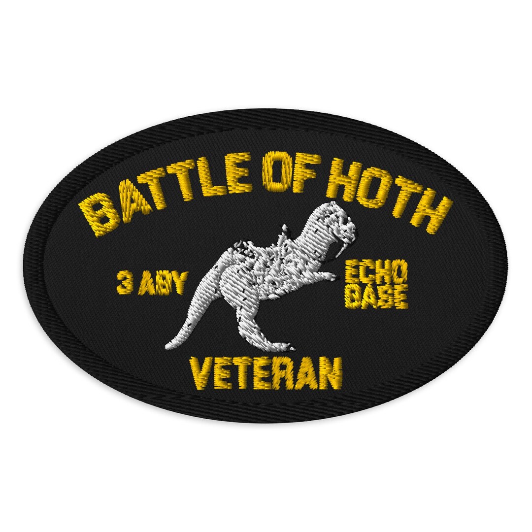 Battle of Hoth Embroidered Patch - Etsy
