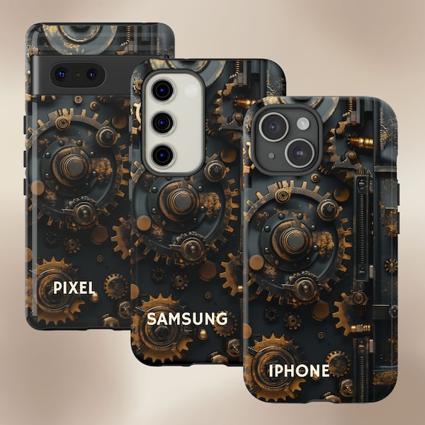 Steampunk Phone Case - Etsy
