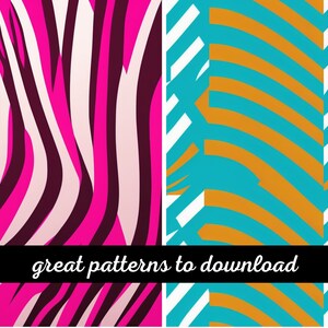African Designs Pattern Bundle | Printable 12" X 12" JPG Designs | 48 ...