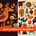 Mexican Folk Art Animal Patterns: 12"x12" Digital Designs (JPG & PDF ...