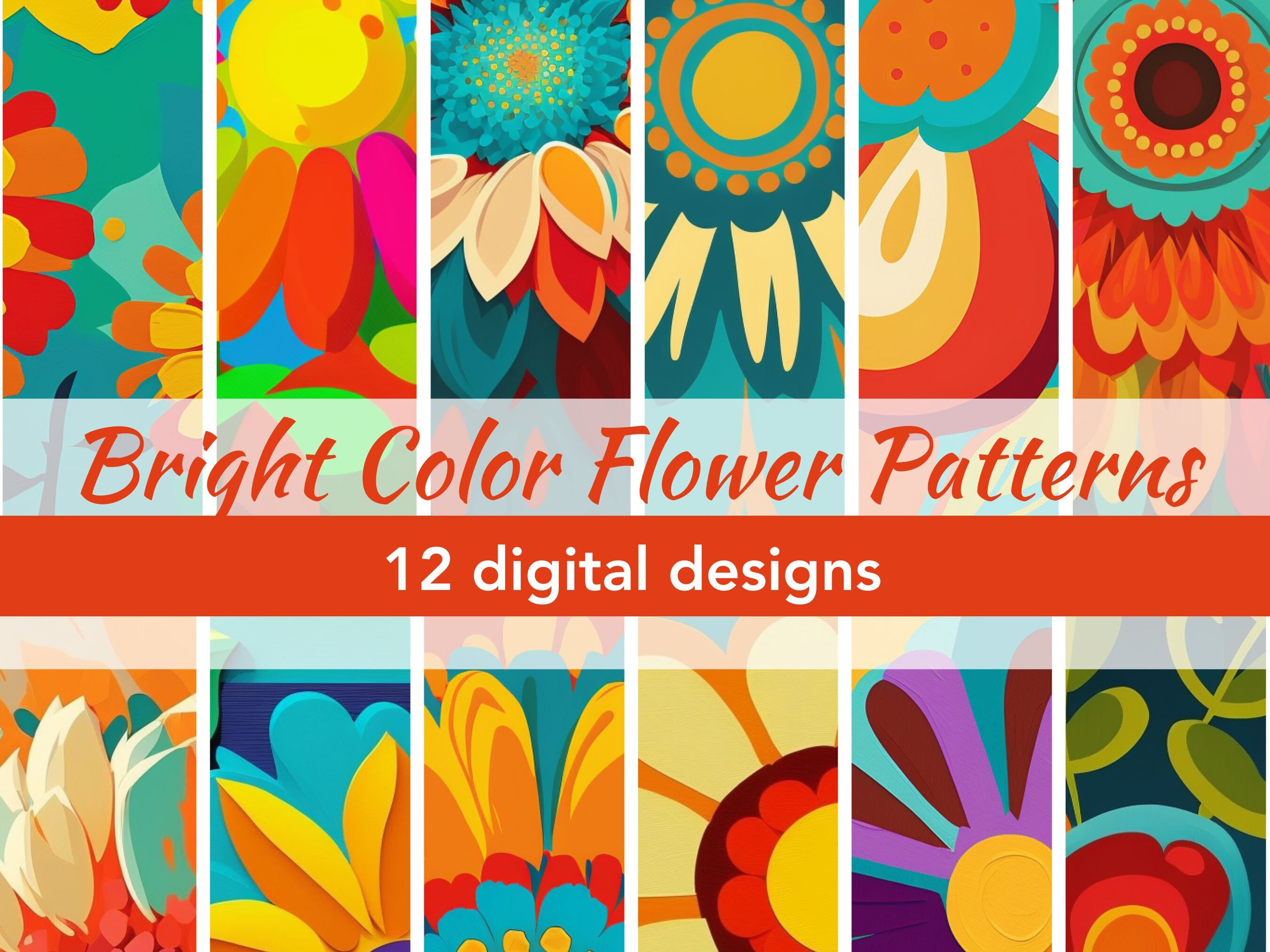 Bright Colourful Patterns