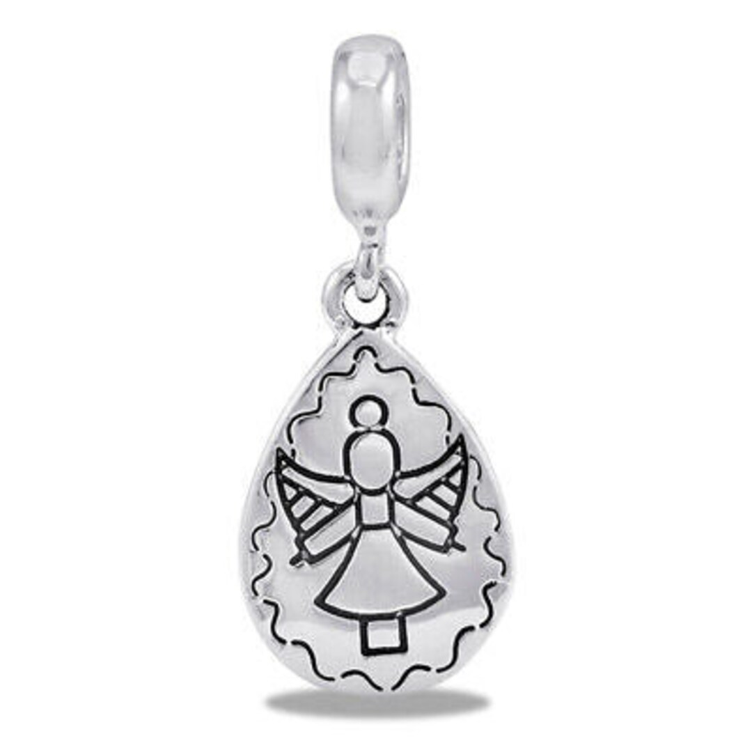 Davinci Beads Silver Angel Dangle: Interchangeable Jewelry Drops ...