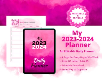 20224 Daily Planner Printables
