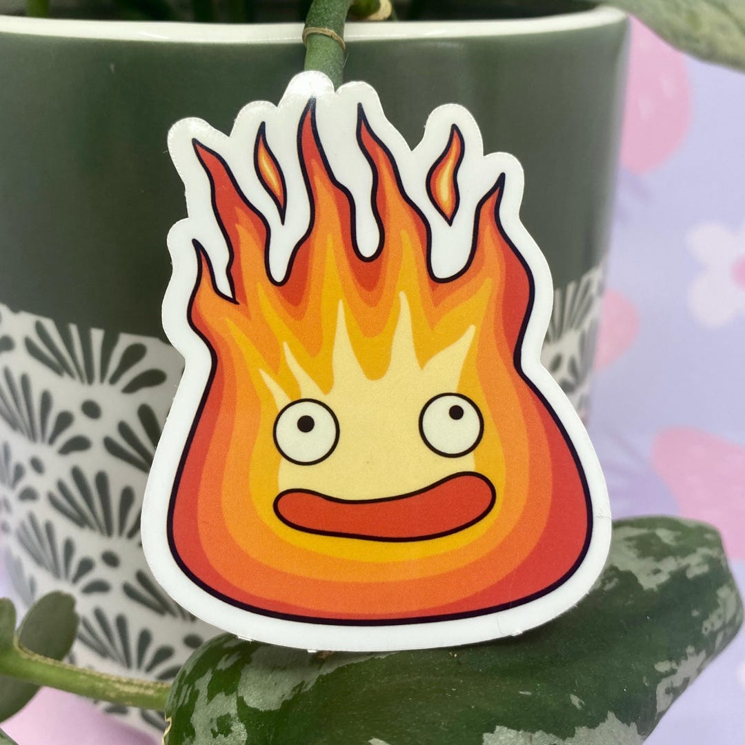 Calcifer Sticker - Etsy