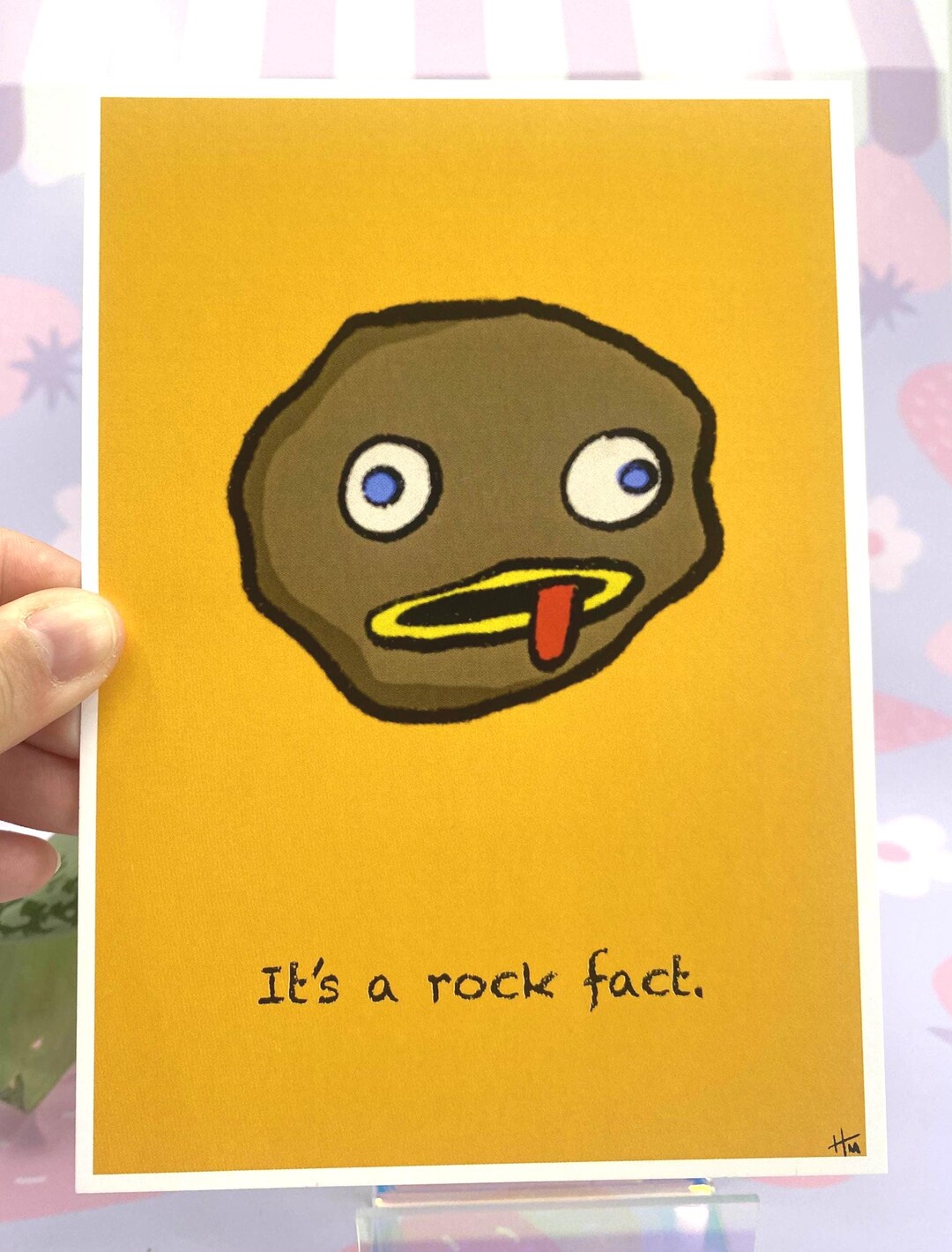 Rock Fact 5x7 Art Print - Etsy