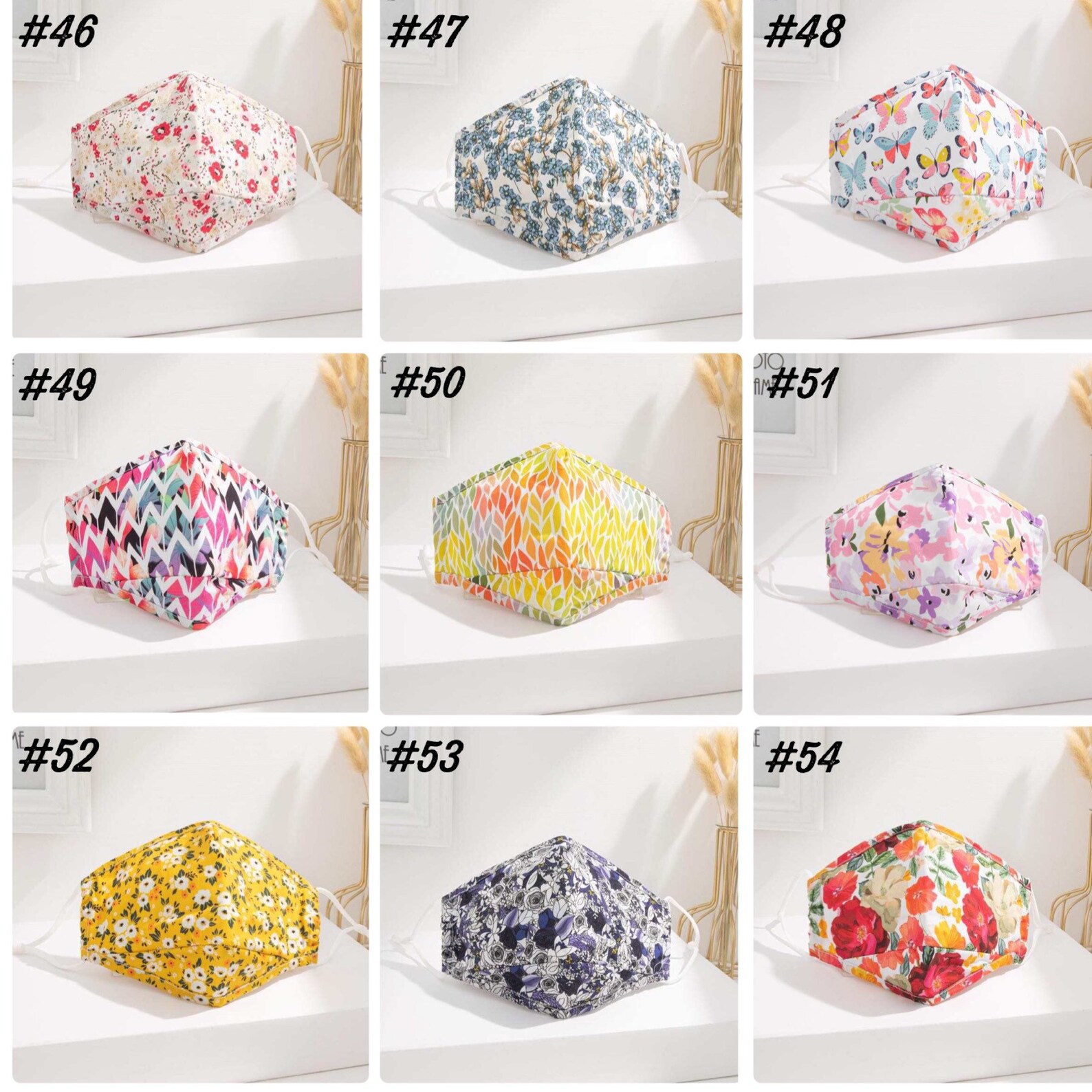 Face Mask Face Mask With Filter Pocket Reusable Cotton | Etsy