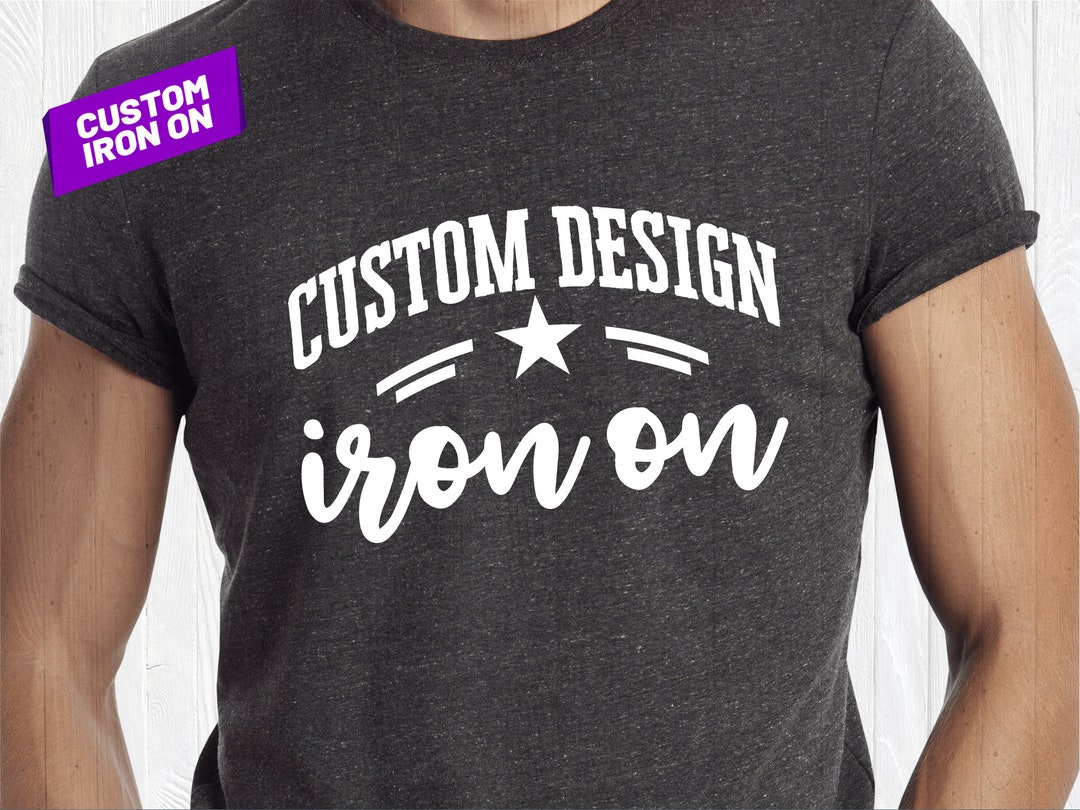Professional Grade Iron-on Transfer – Personalized Glitter Vinyl Decal ...