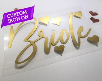 Team Bride Decal - Etsy