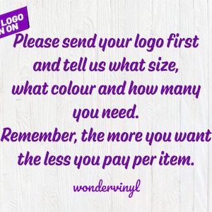 Custom Logo Iron On Brand Iron On Brand Logo Iron On - Etsy