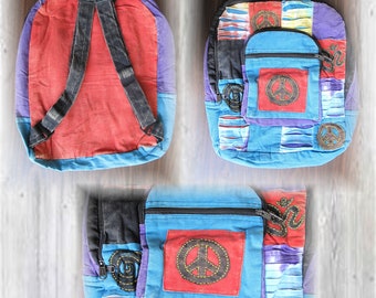 Peace Sign Backpack | Etsy