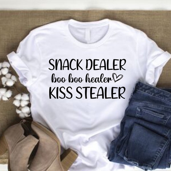 Snack Dealer Boo Boo Healer Kiss Stealer - Etsy