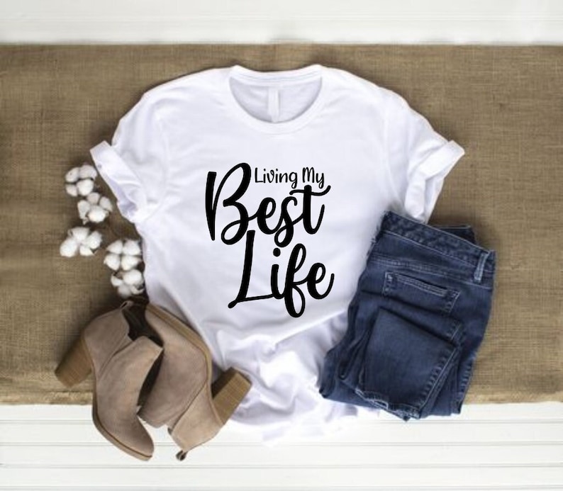 Living My Best Life SVG and PNG Instant Download - Etsy Canada