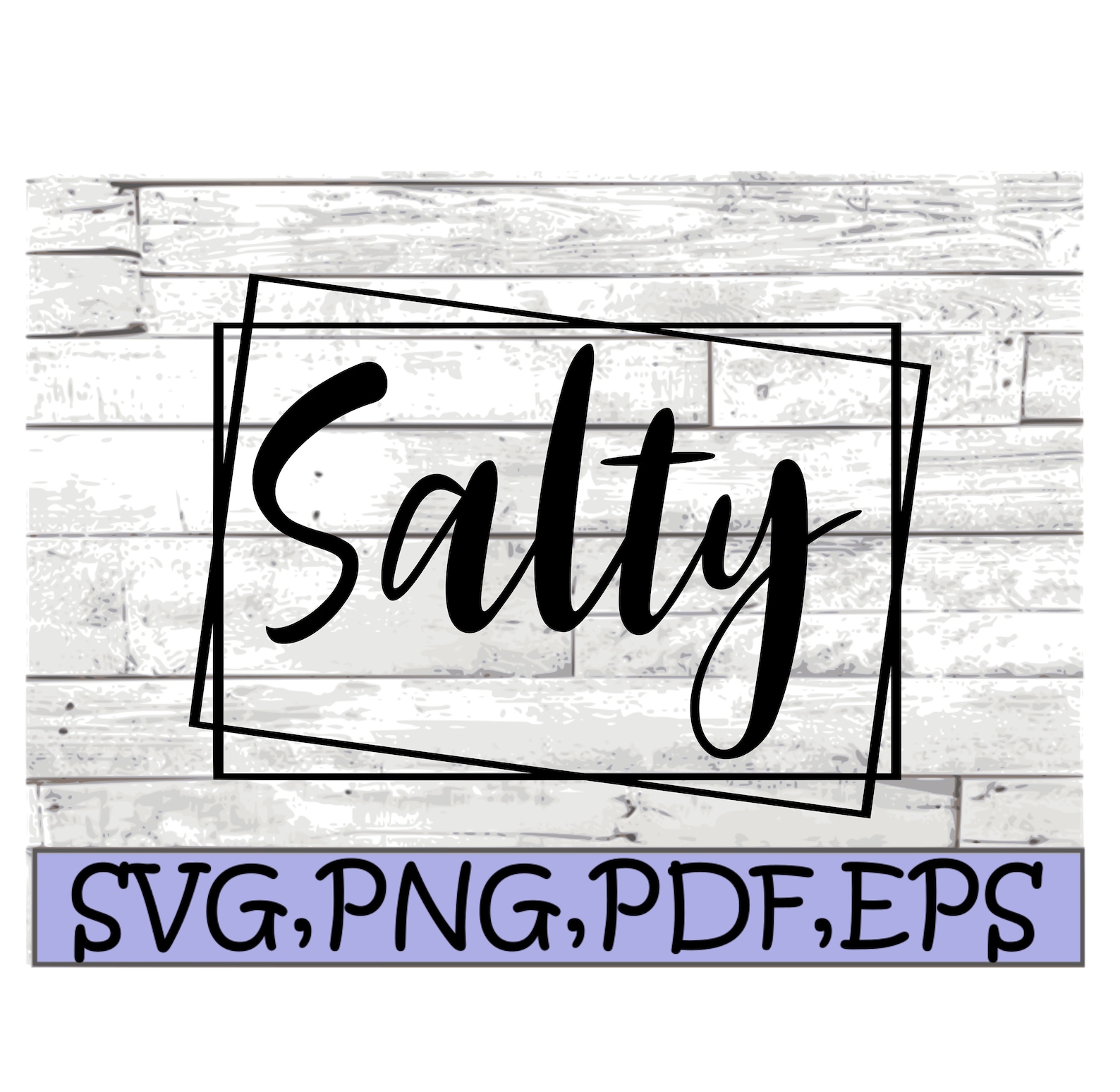 Salty SVG Dont Be Salty Svg Salty Beach Svg Png Pdf and - Etsy