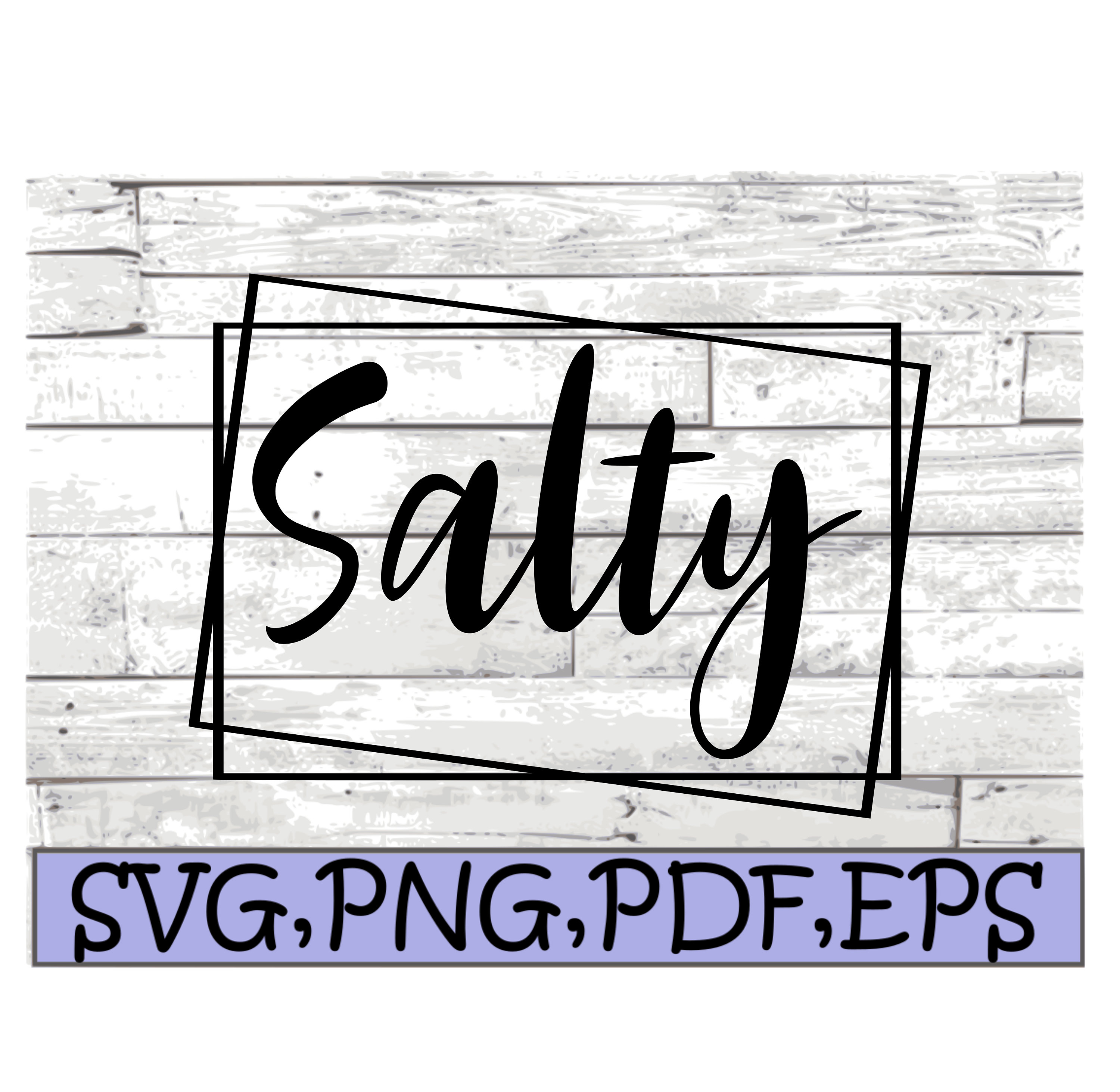 Salty SVG Dont Be Salty Svg Salty Beach Svg Png Pdf and - Etsy