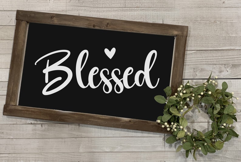 Blessed SVG Inspirational SVG Religous Svg Faith Svg - Etsy