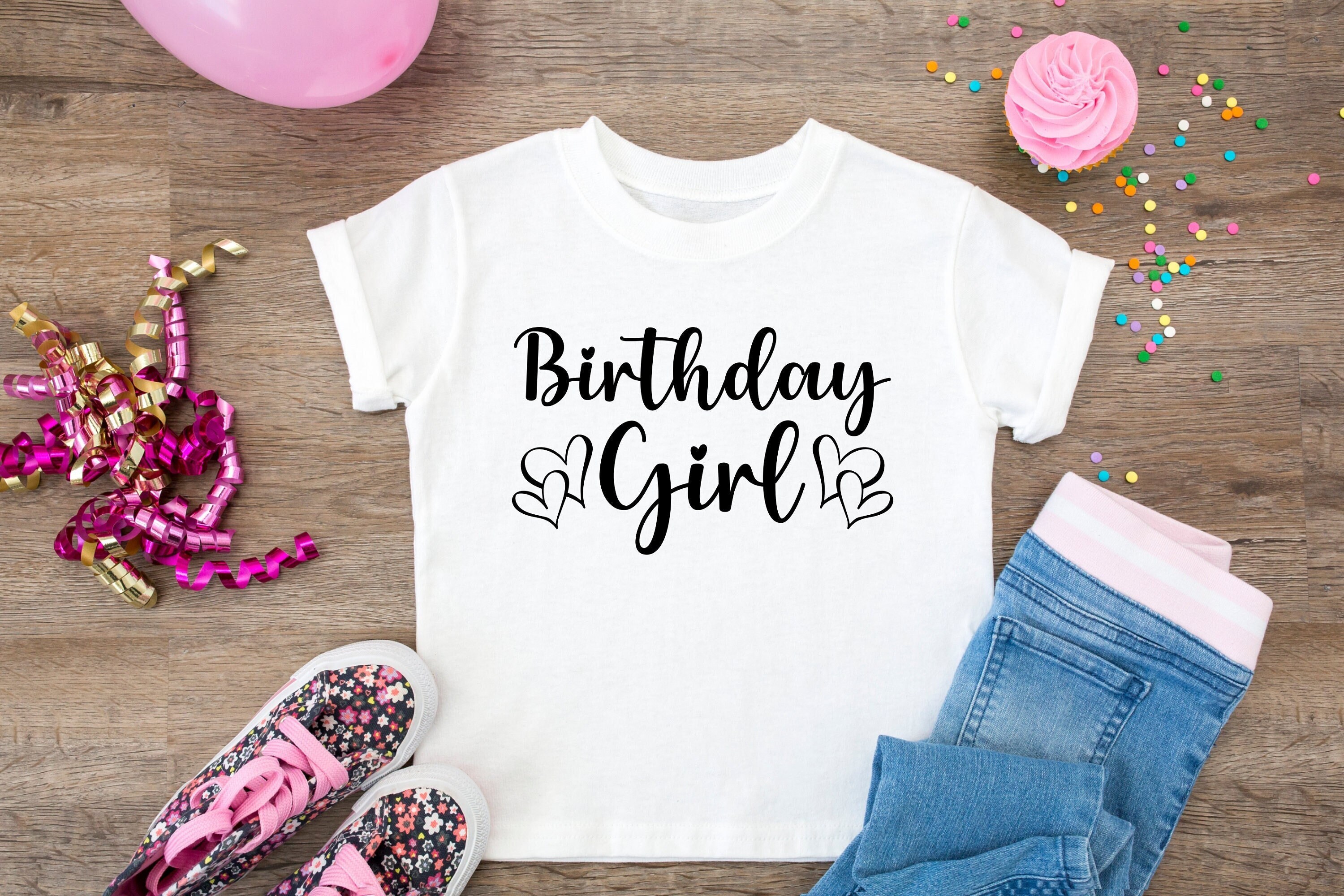 Birthday Girl SVG Birthday Party Svg Birthday T-shirt - Etsy