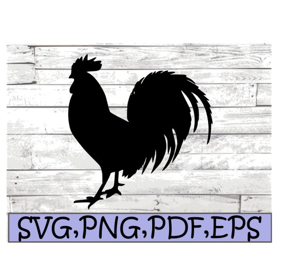 Gallo SVG PNG PDF Cricut svg pollo svg granjero svg granja | Etsy