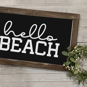 Hello Beach SVG Summer Beach Quote Beach Life Svg PNG JPG - Etsy