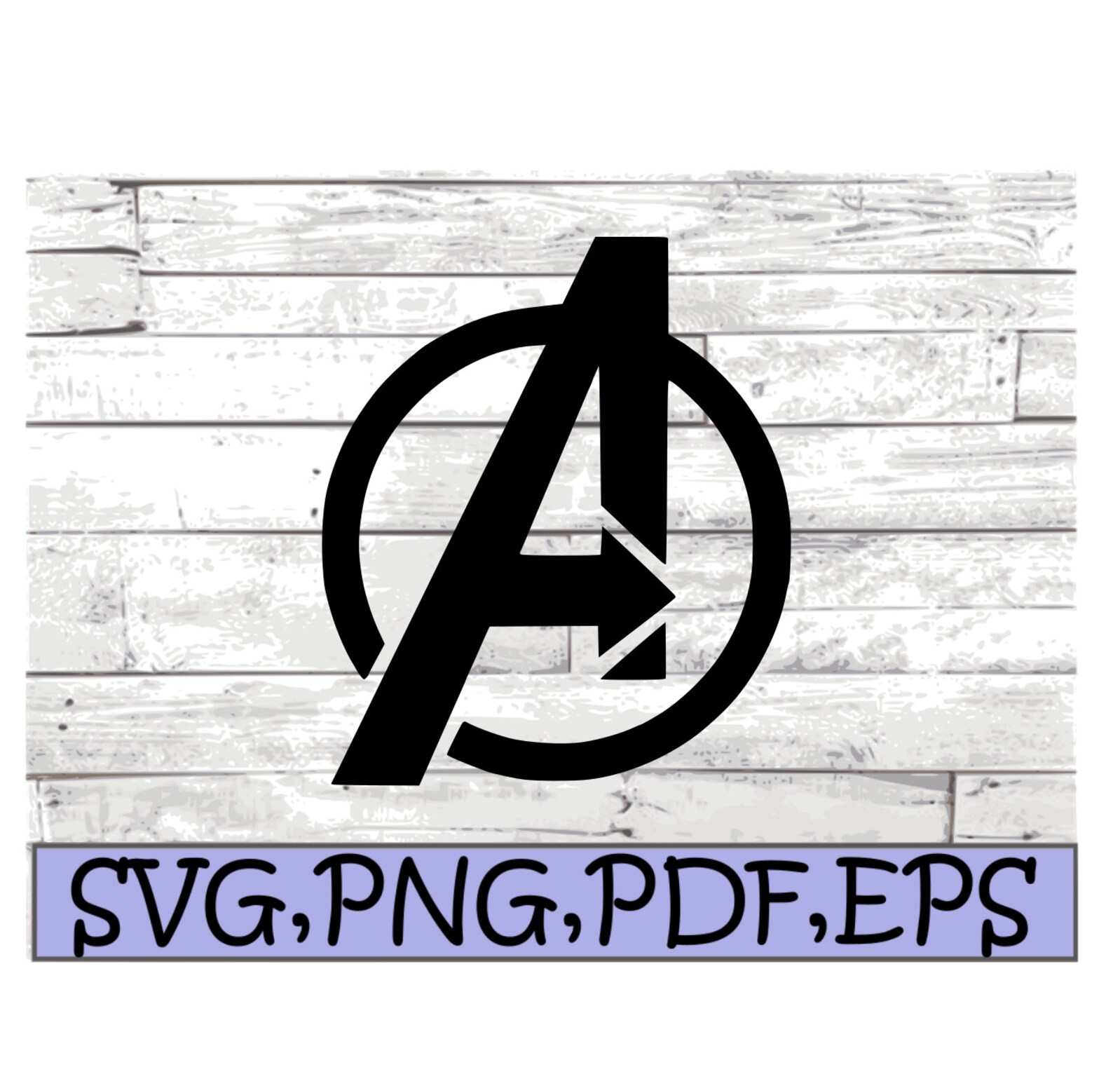 Avengers Symbol SVG Avengers PNG A for Avengers Symbol Svg | Etsy