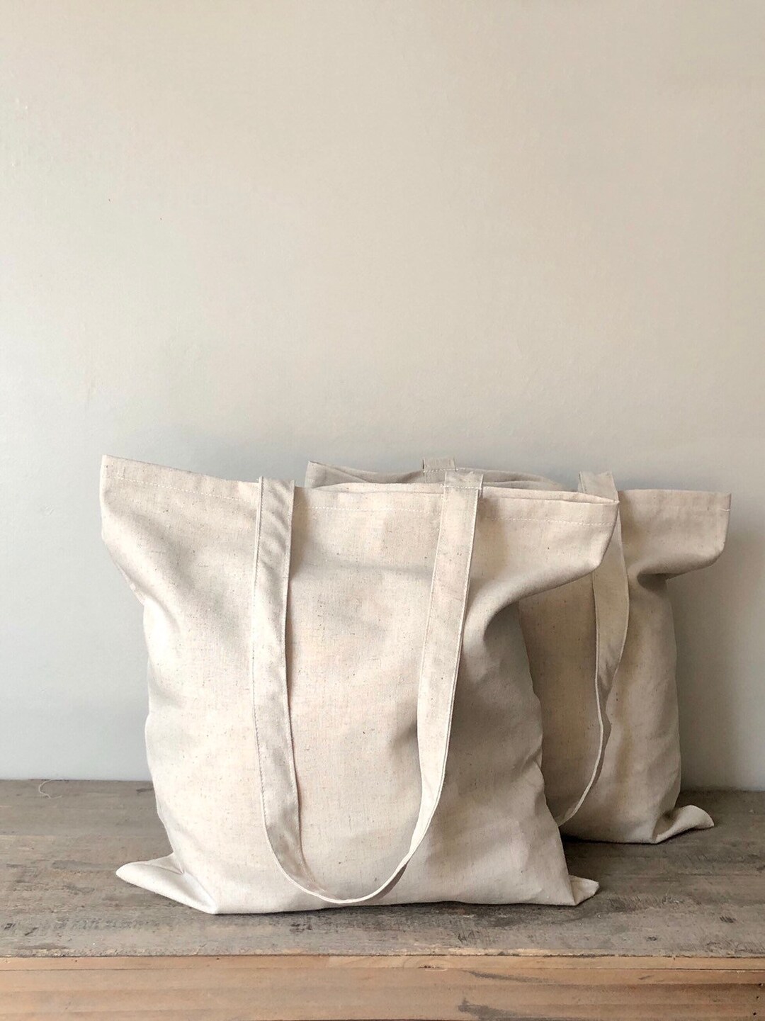 Hemp Tote Bags set of 4, Eco-friendly Bag, Sustainable Tote Bag ...