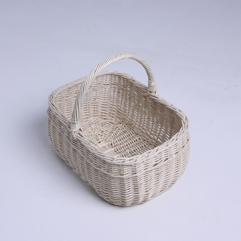 Basket With Handle - Etsy