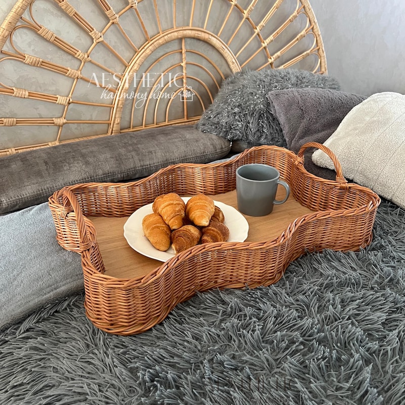 Wicker Tray - Etsy