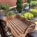 Wicker Picnic Tray, Dry Fruit Platter, Seagrass Tray, Woven Serving ...