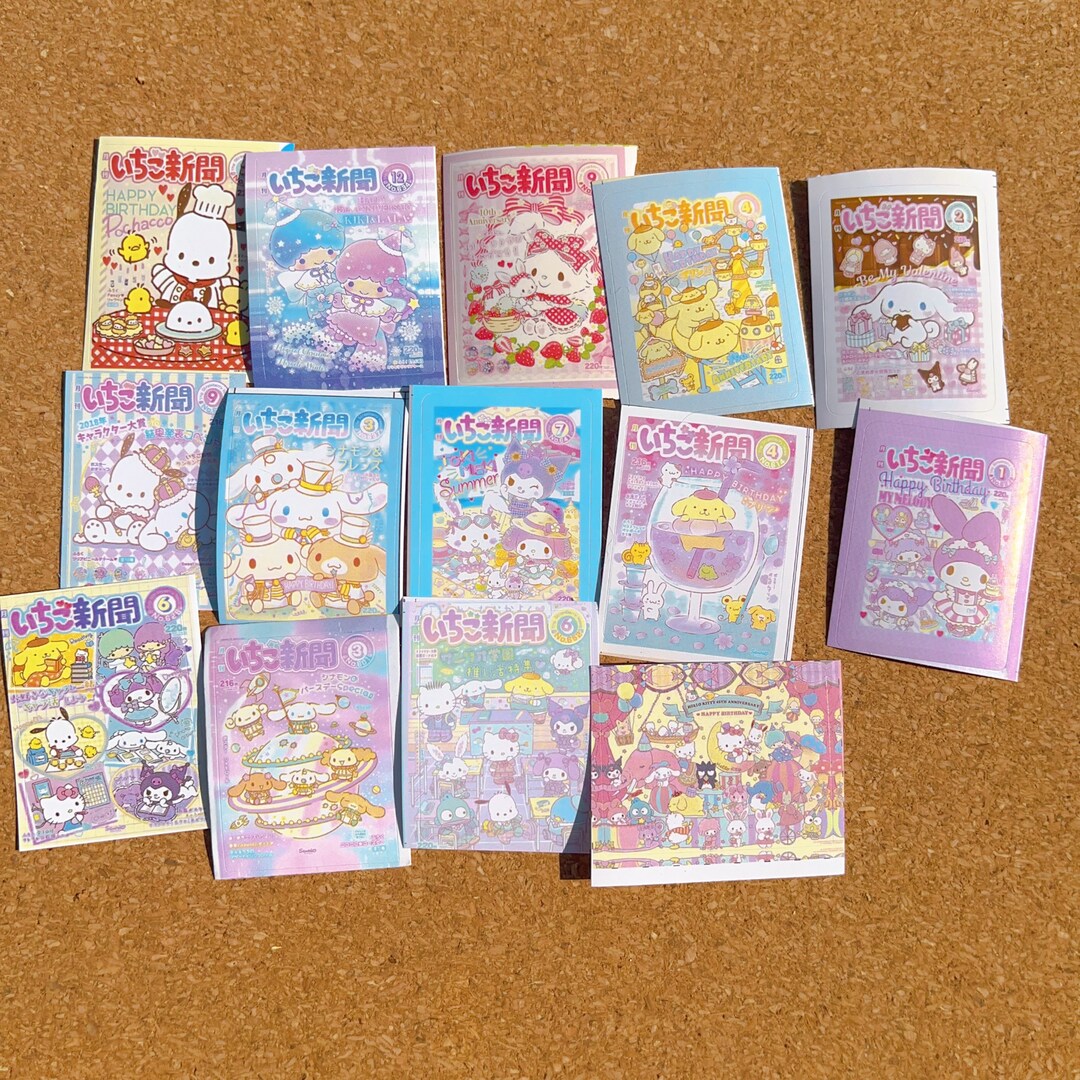 Packing Stickers 30 Pcs Cute Sealing Stickers Kuro Melo Cinna Pocha ...