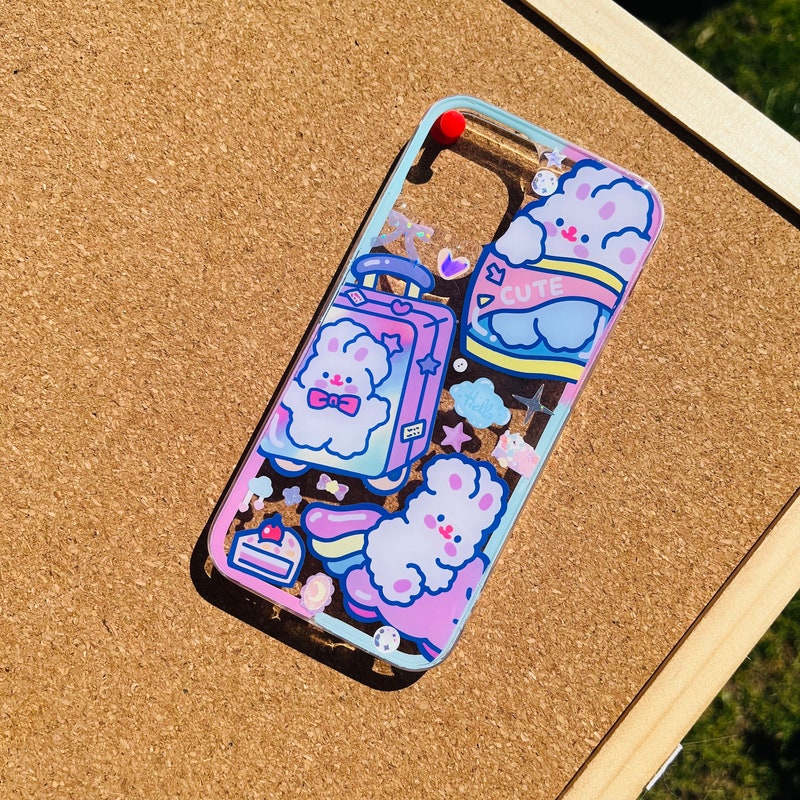 Cute Fluffy iPhone Case - Etsy