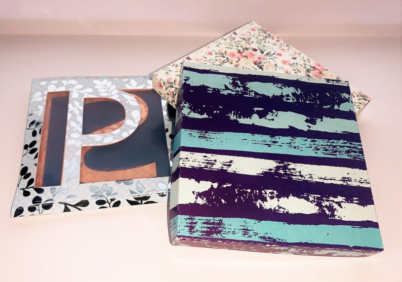 Alphabet Boxes SVG File to Make Names Words Celebrations Etc - Etsy