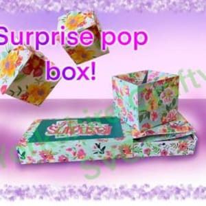 Pop Boxes SVG File to Make Pop Boxes and Sliding Box, Inc. Small and ...