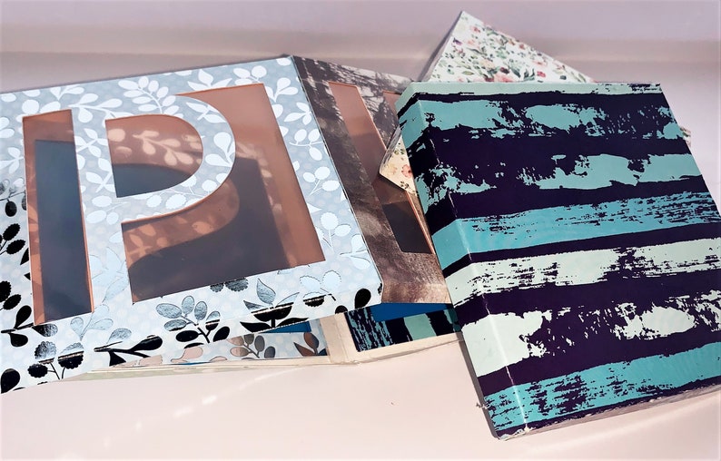 Alphabet Boxes SVG File to Make Names Words Celebrations Etc - Etsy