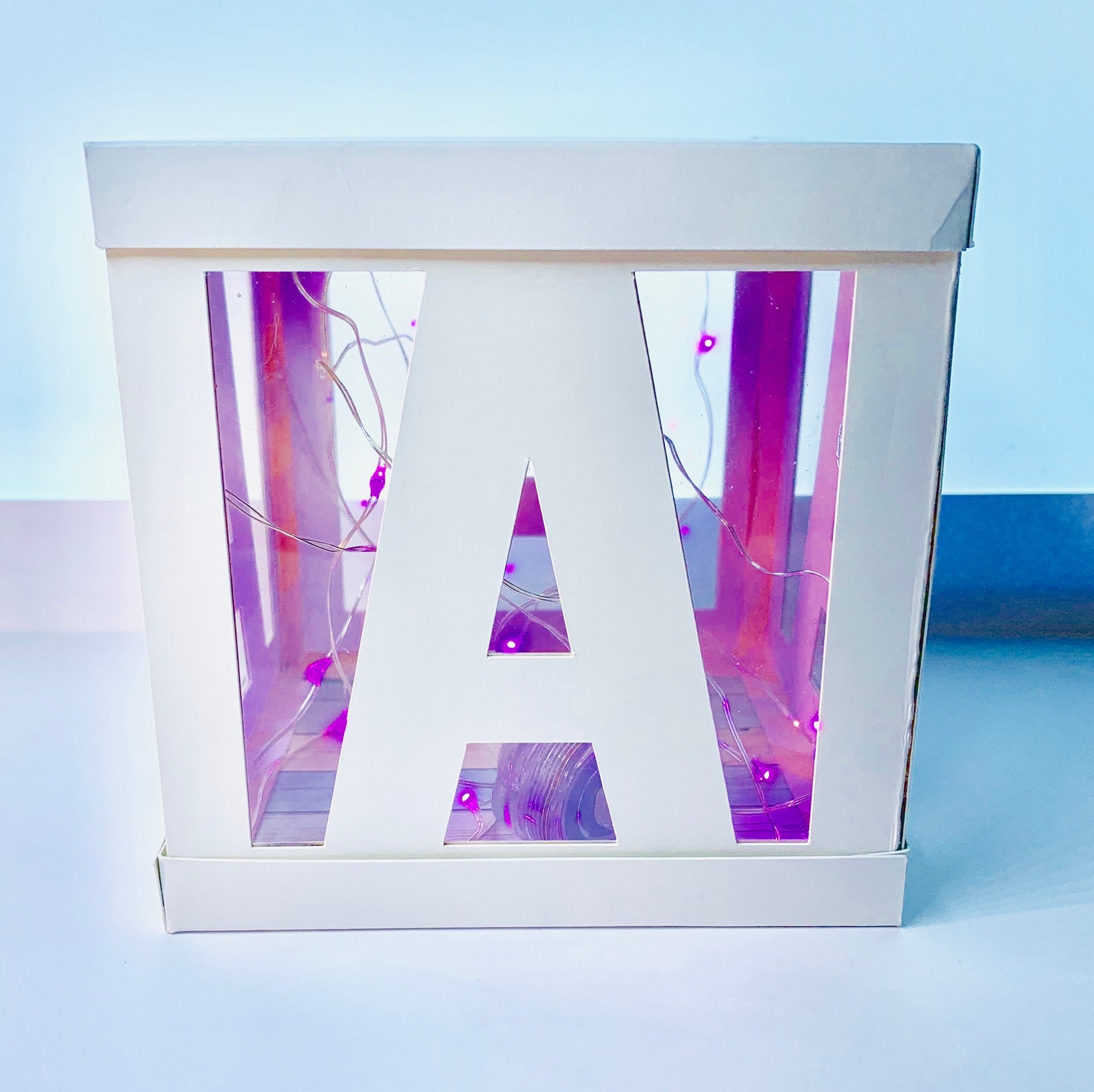 SVG File Makes Boxes Spelling Baby Now With Blank Box for Scan - Etsy