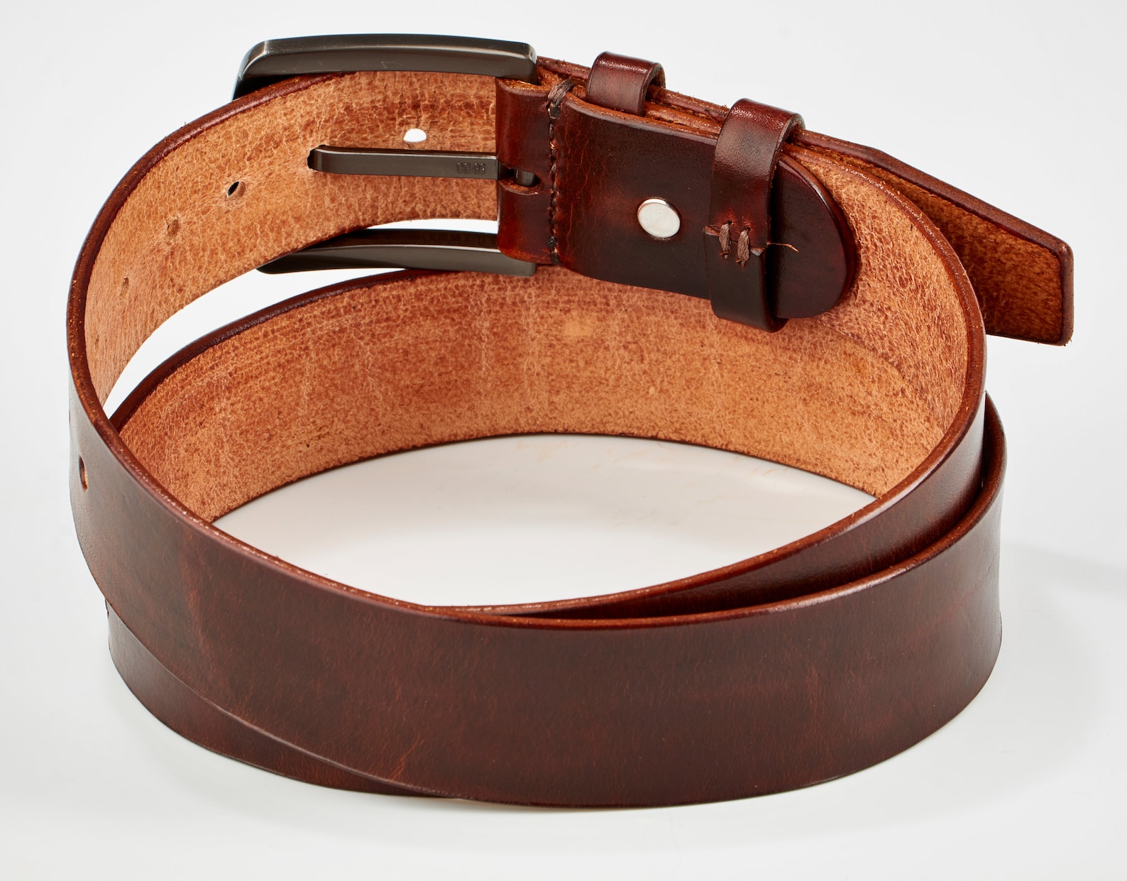 Custom Engraved Handmade Leather Belt With Name and Initials - Etsy