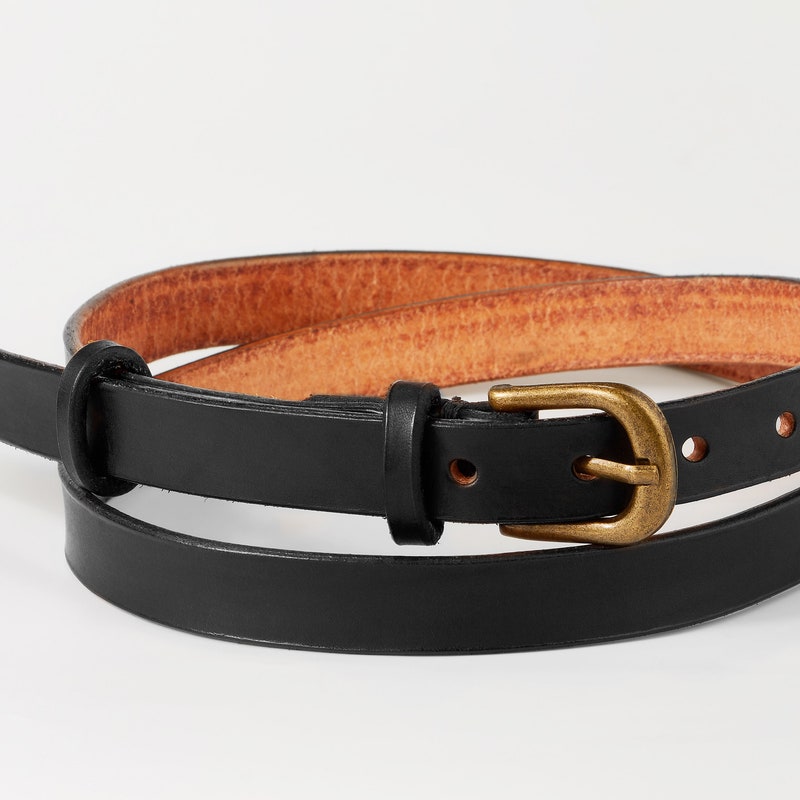 Womens Leather Beige Belt - Etsy