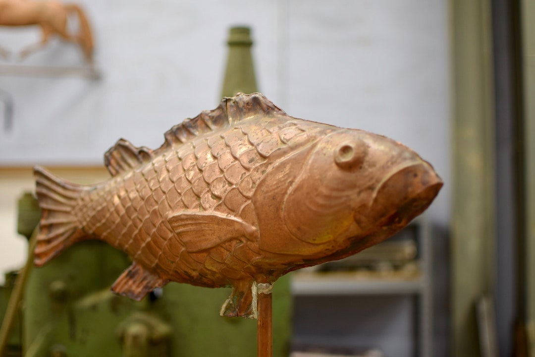Custom Antique Fish Weathervane - Etsy