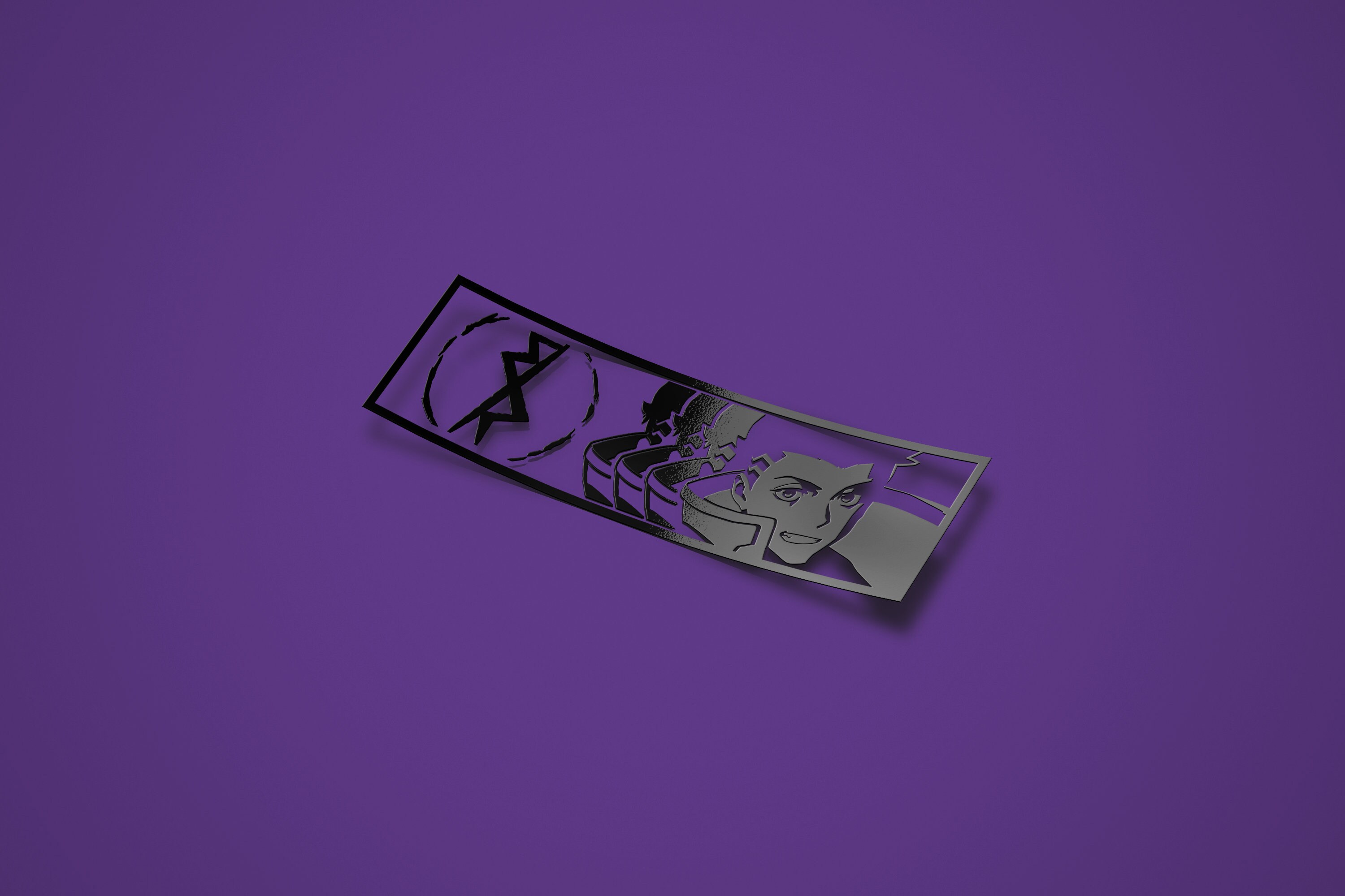 Slap-style David Box-cut Edgerunner Vinyl Sticker Die-cut Decal Anime ...