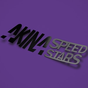 Akina Speed Stars Initial D Racing Team Replica Vinyl Decal - Etsy