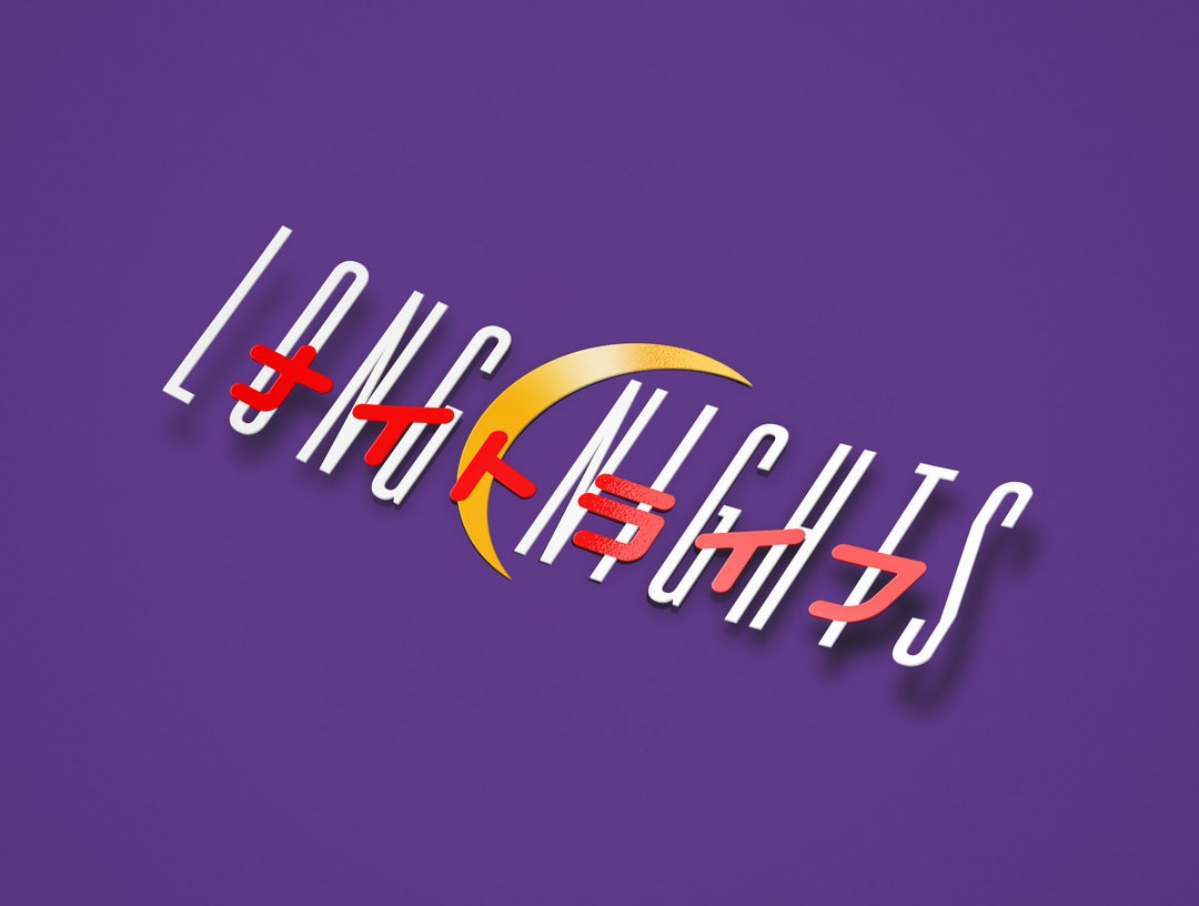 Long Nights "nightlife" Rare JDM Vinyl Sticker Die-cut Decal - Etsy