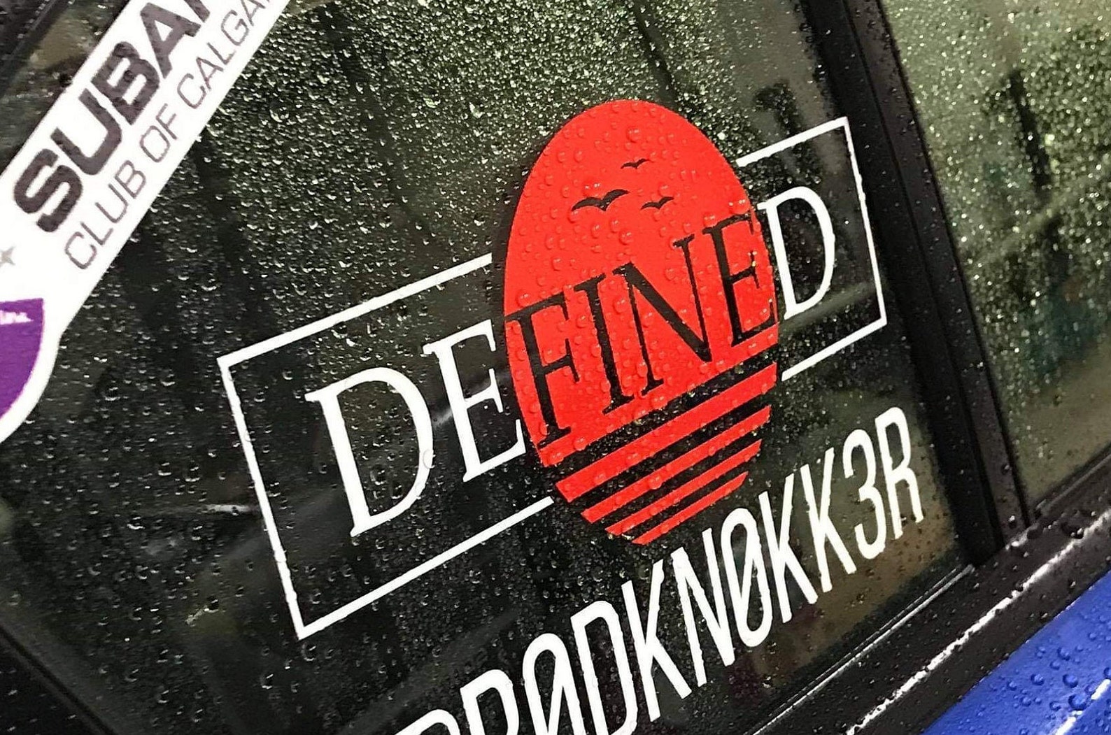 DEFINED Sunset JDM Style Vinyl Sticker Decal Drifting Midnight | Etsy