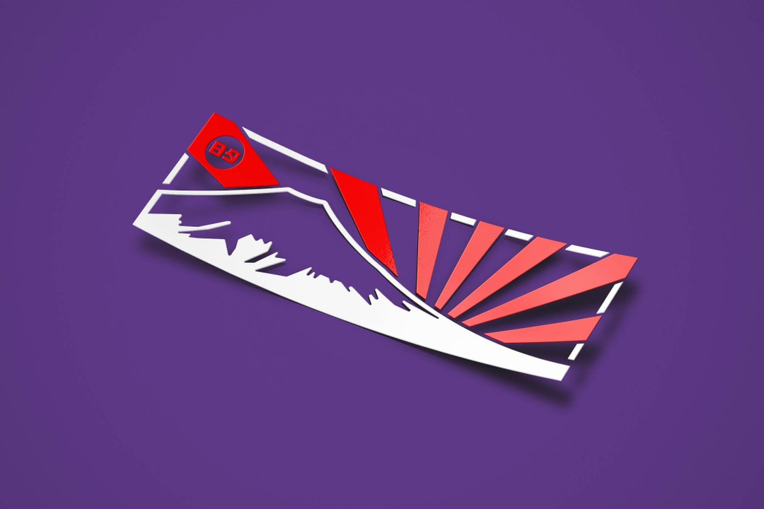 At Sundown, Mtfuji Defined Club Vinyl Sticker Die-cut Decal JDM Touge ...