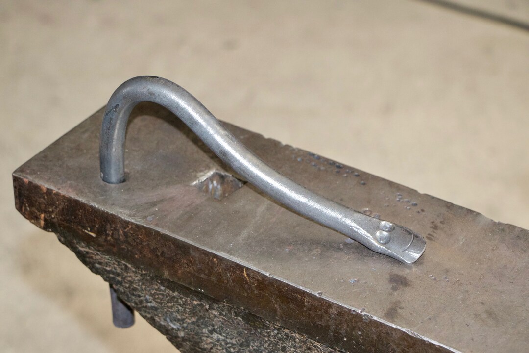 Two Holdfasts 16 Mm Set Hand-forged With Workshop Troll, Clamping and ...