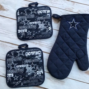 Pot Holders and Oven Mitten Cowboys, Valentines Gift, Birthday Gift ...