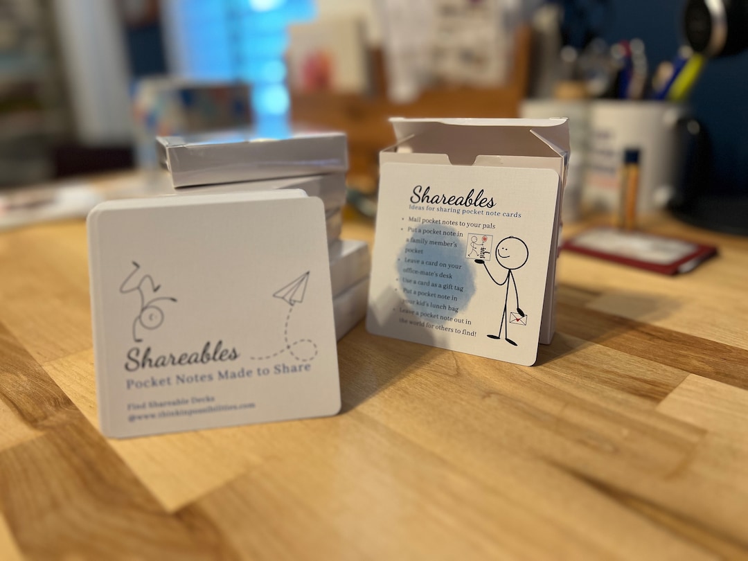 Unique Greeting Cards Shareables Cards Deck 25 Unique Shareable ...