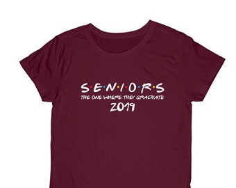 Friends senior shirt | Etsy