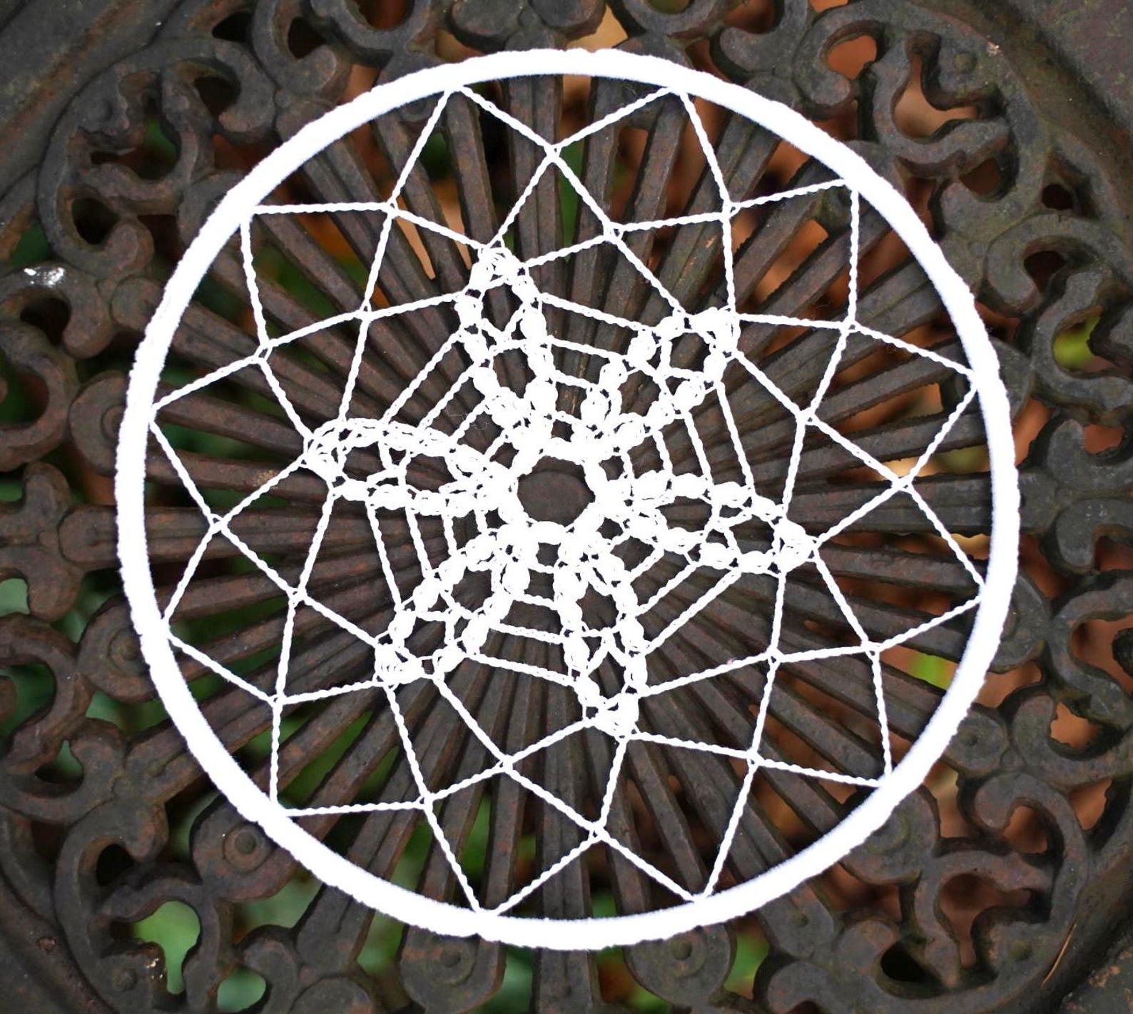 Crochet Tutorial Suncatcher DREAMCATCHER - Etsy