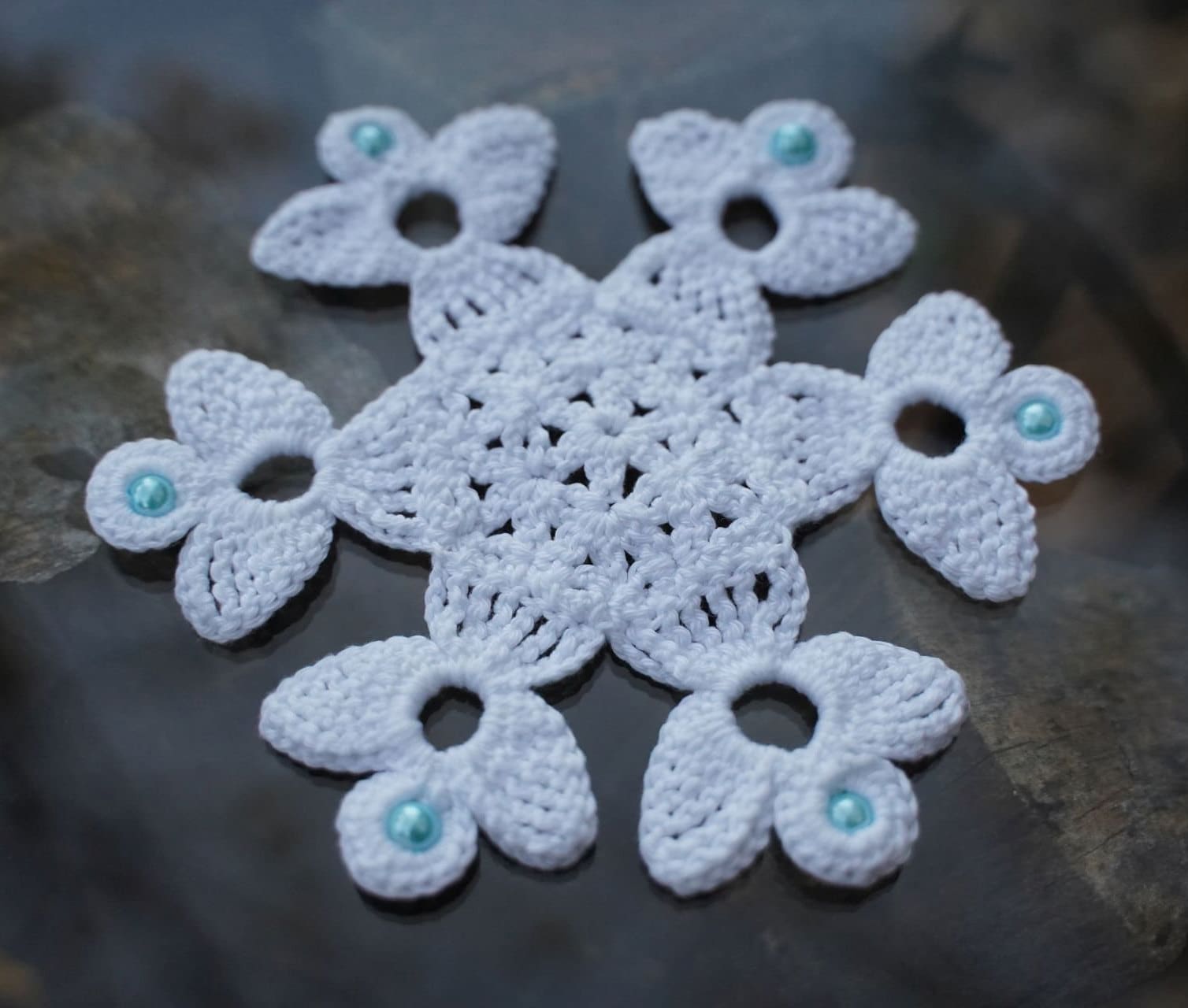 FLOWER OF LIFE Crochet Pattern Doily Angels - Etsy UK