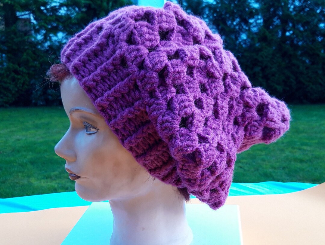 Crochet Pattern Hat shelly - Etsy