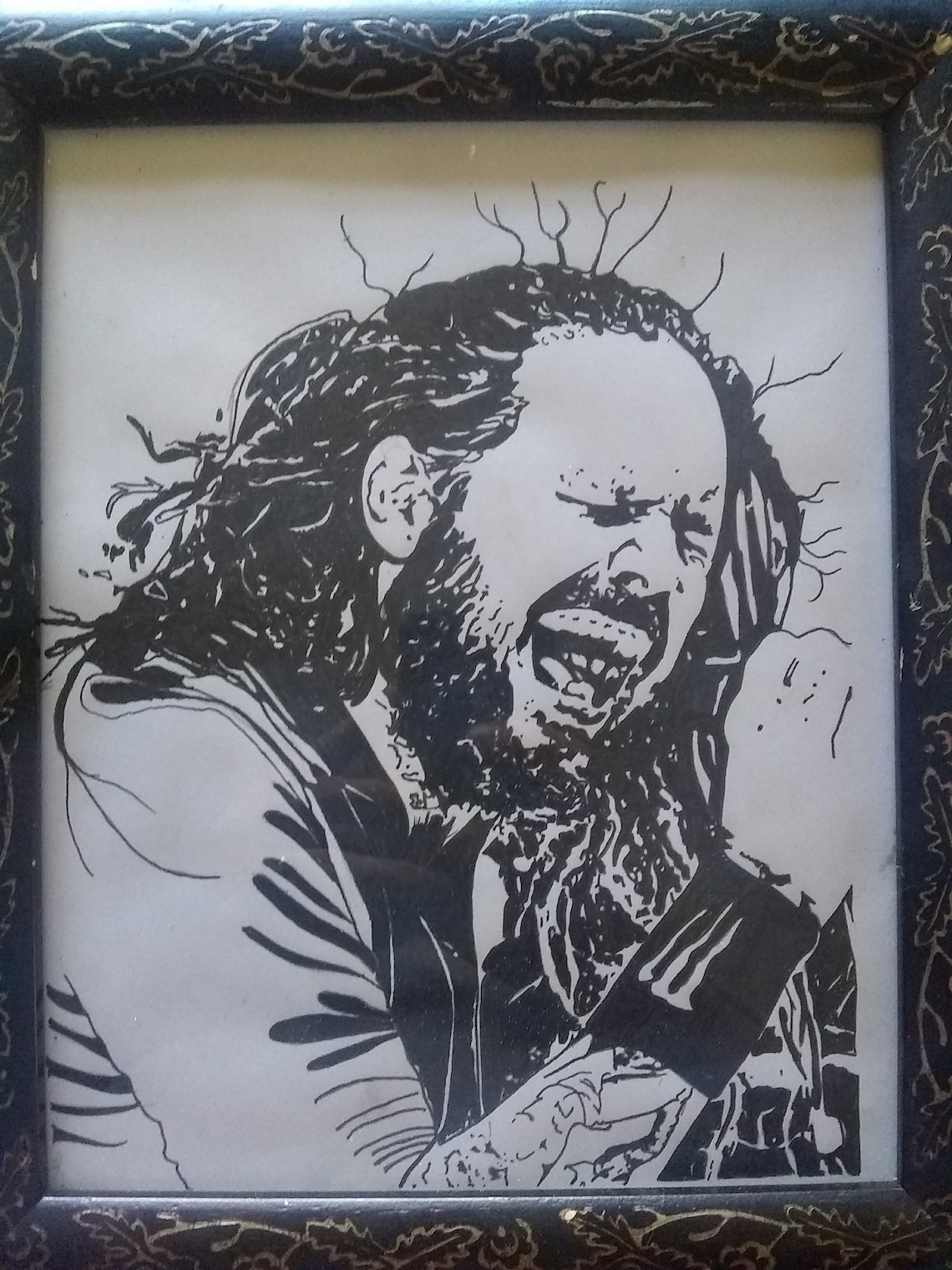 Hand Drawn Jonathan Davis Vector art | Etsy