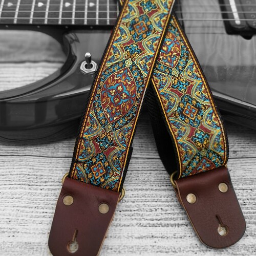 New Limited Edition Hipstrap Goa Hendrix Vintage/hippie Guitar | Etsy